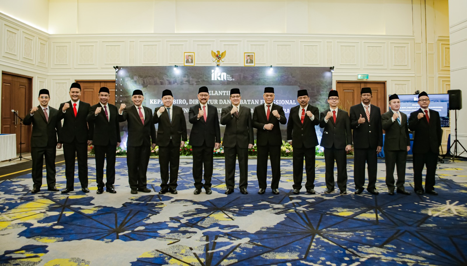 Pelantikan 10 Jabatan Kepala Biro/Direktur Otorita Ibu Kota Nusantara