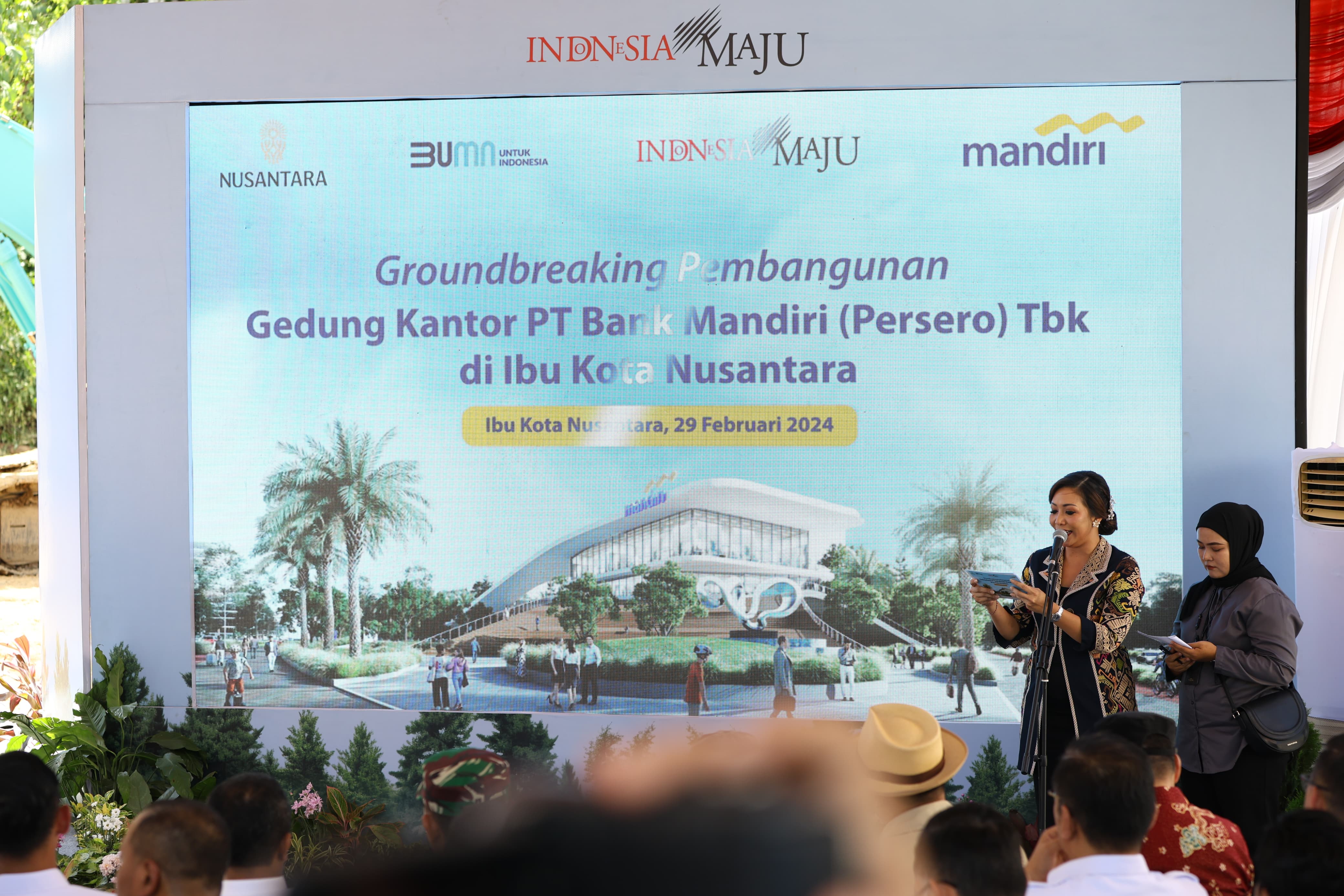 Groundbreaking Pembangunan Kantor Mandiri Digital Services di Nusantara